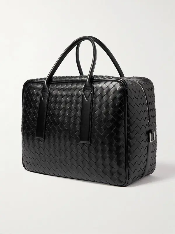 Bottega Veneta Intrecciato Leather Briefcase