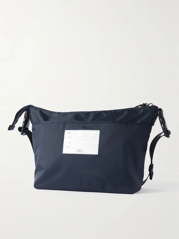 A.p.c. Trek Shell Messenger Bag - Blue