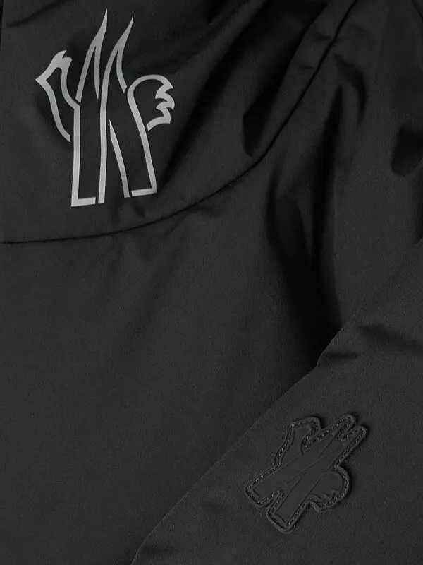 Moncler Arcesaz Logo-appliquéd Quilted Hooded Down Ski Jacket