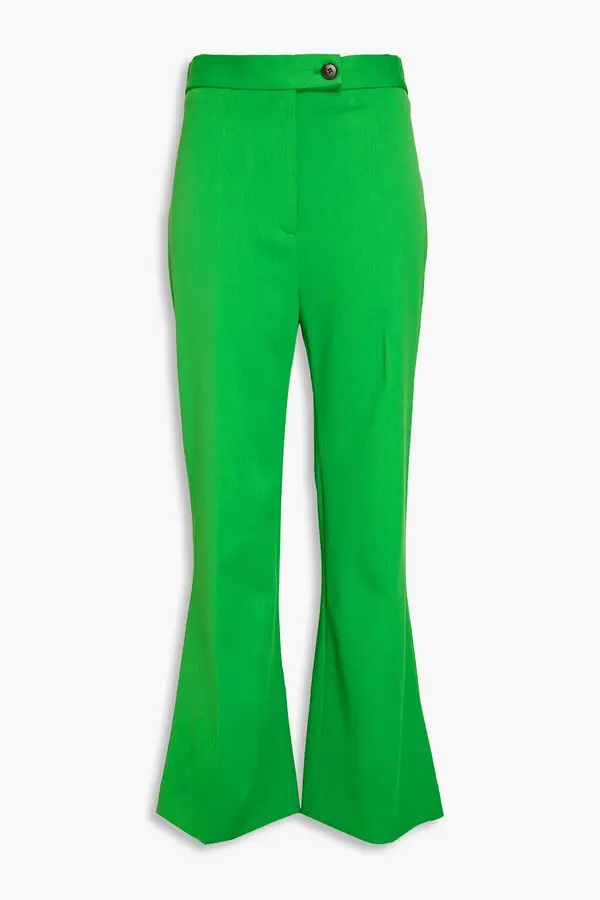 Victoria Beckham Stretchtwill Flared Pants