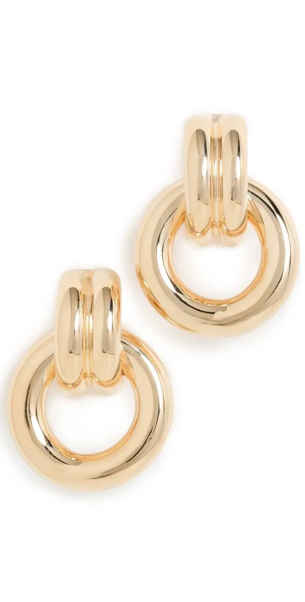 Jennifer Zeuner Jewelry Gina Earrings - Gold