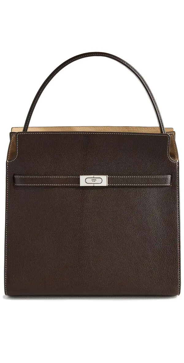 Tory Burch Lee Radziwill Textured Double Bag