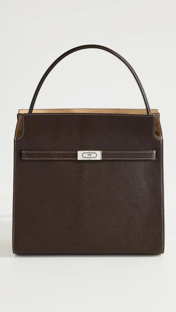 Tory Burch Lee Radziwill Textured Double Bag