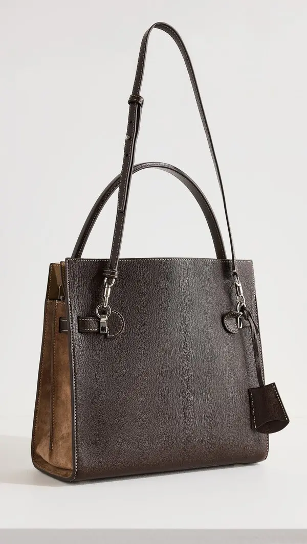 Tory Burch Lee Radziwill Textured Double Bag
