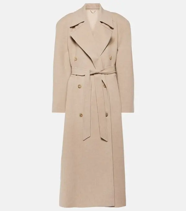 Magda Butrym Double-breasted Cashmere Coat