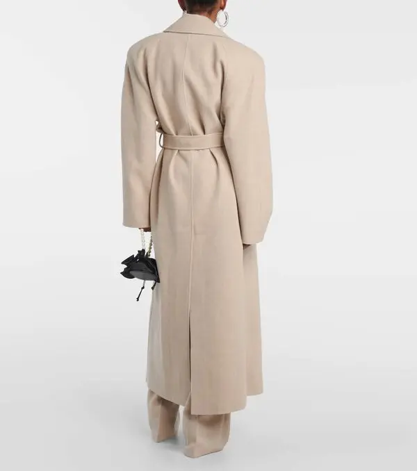Magda Butrym Double-breasted Cashmere Coat
