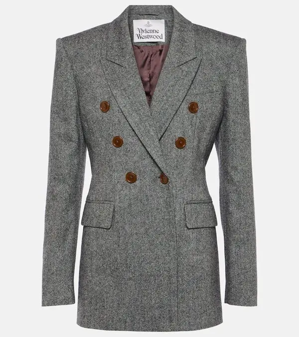 VIVIENNE WESTWOOD Wool-blend Blazer