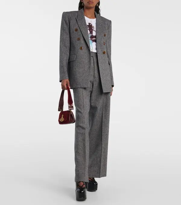 VIVIENNE WESTWOOD Wool-blend Blazer