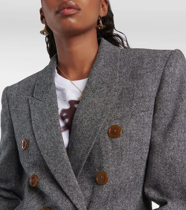 VIVIENNE WESTWOOD Wool-blend Blazer