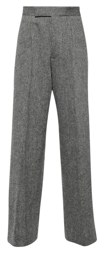 VIVIENNE WESTWOOD Tailored Straight Leg Wool Trousers
