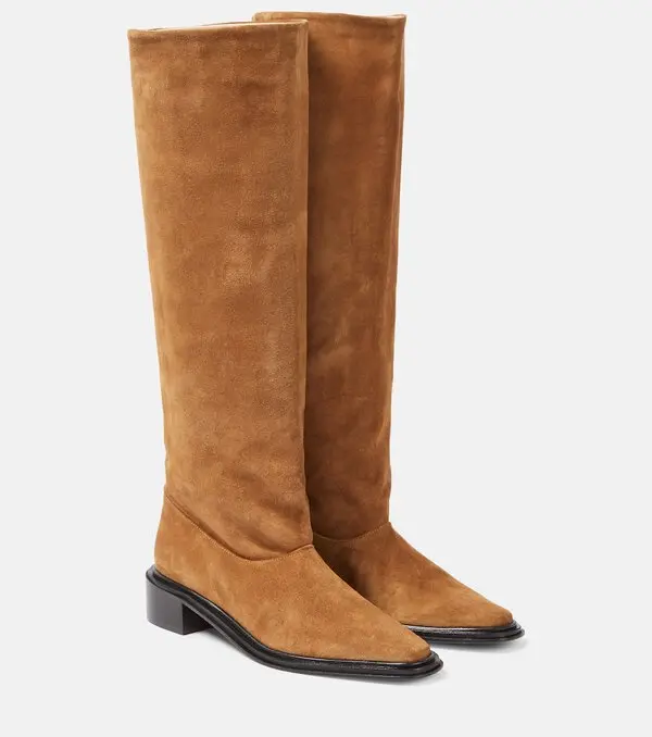 SOULIERS MARTINEZ Bertran Knee-high Boots - Brown