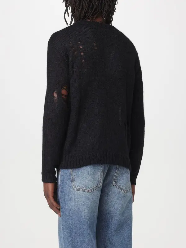 Andersson Bell Distressed Sweater - Black