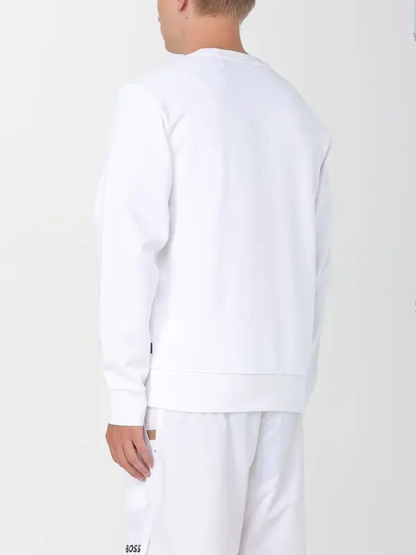 BOSS Sweatshirt With Monogrammed Logo Detailing