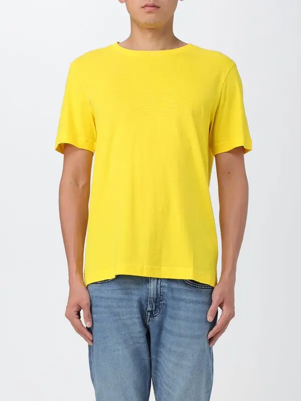 BOSS T-shirt - Ocher