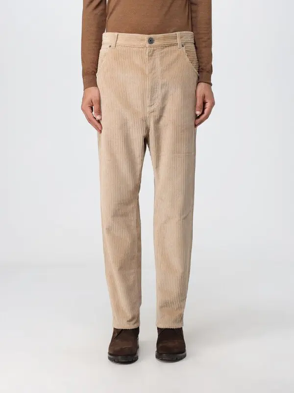 Balmain Corduroy Pants In Beige 25% Off Editorialist