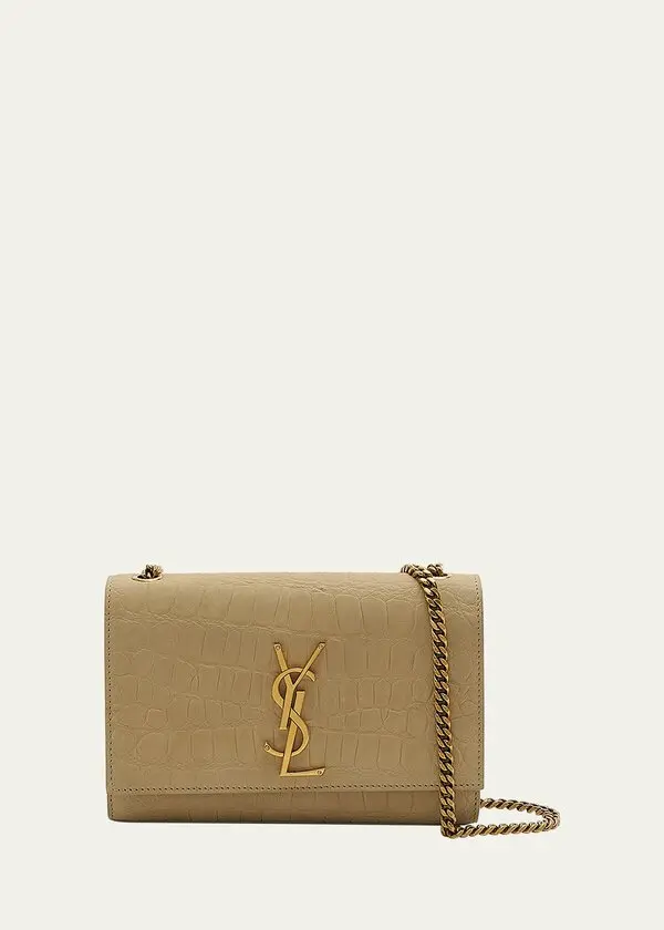 Saint Laurent Kate Shoulder Bag Nougat Beige Editorialist