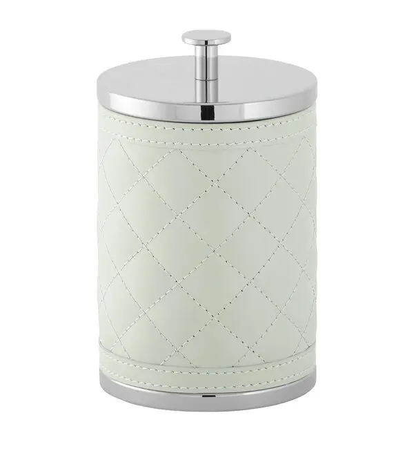 RIVIERE Large Quilted Alghero Diamonds Box - Green