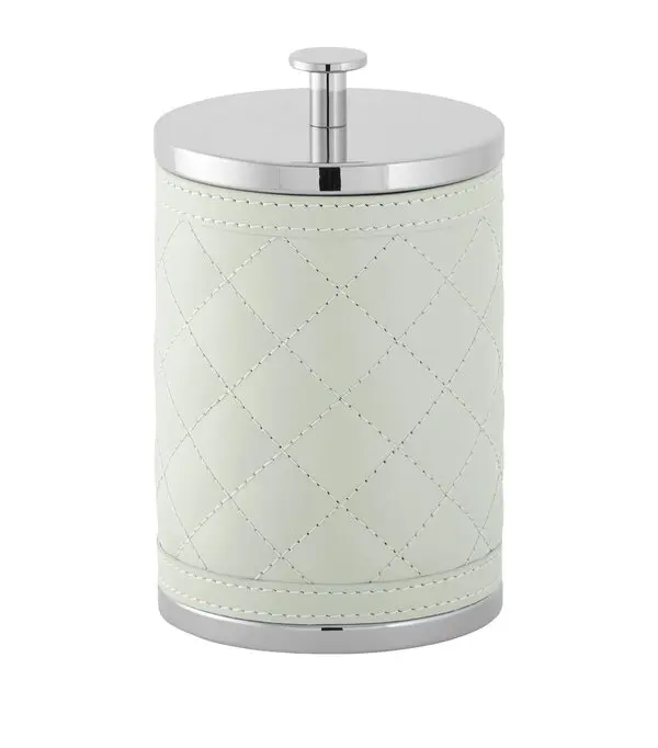 RIVIERE Large Quilted Alghero Diamonds Box - Green