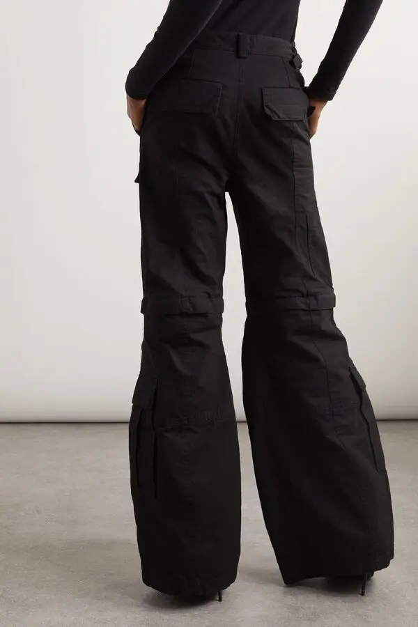 Balenciaga Paneled Cotton-ripstop Cargo Trousers