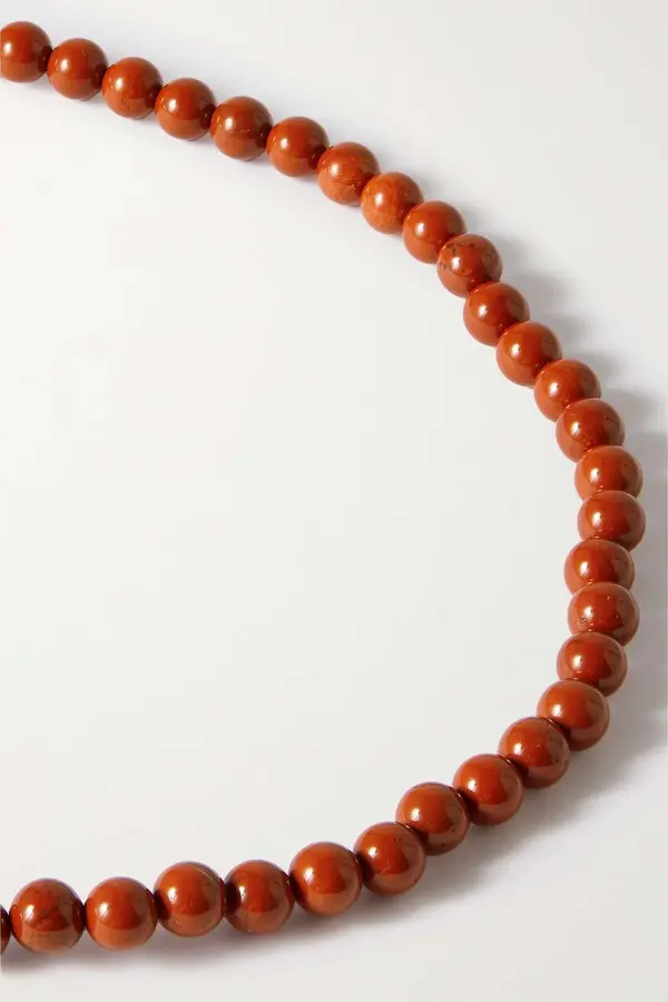 SOPHIE BUHAI Net Sustain Grecian Silver Jasper Necklace