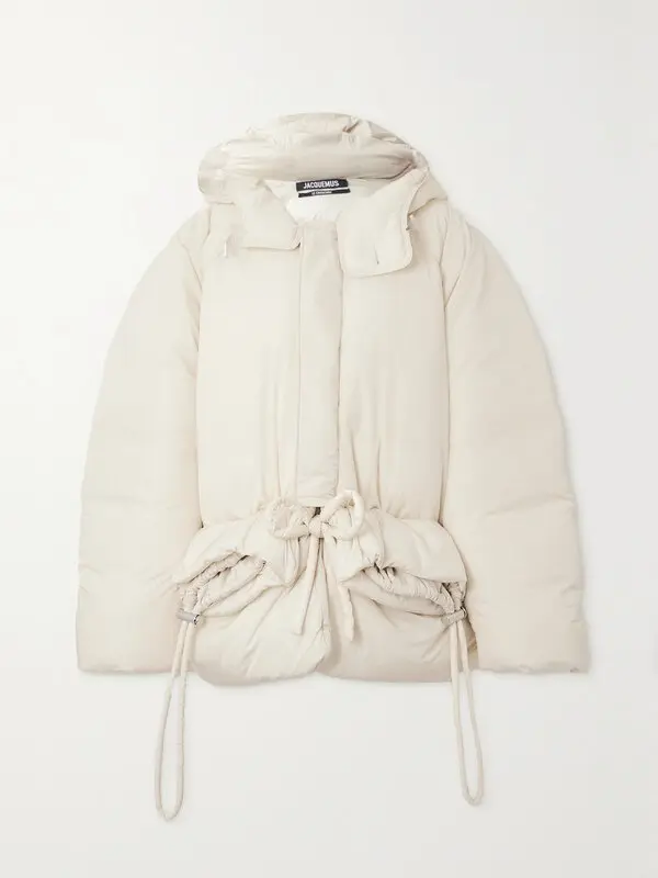 Jacquemus Capullo Oversized Hooded Jacket