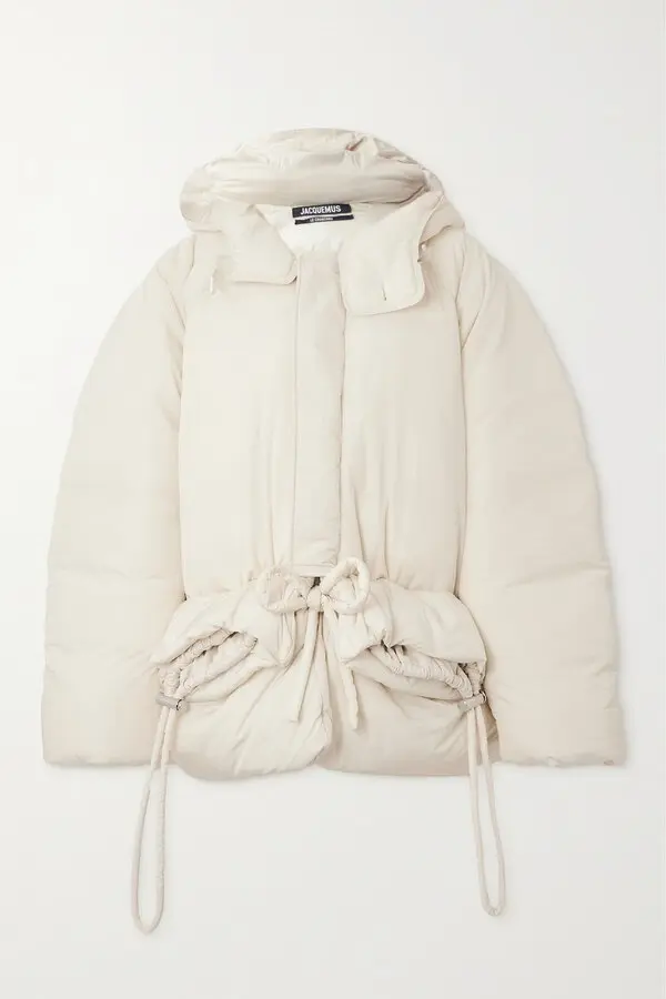 Jacquemus Capullo Oversized Hooded Jacket