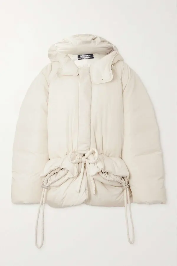 Jacquemus Capullo Oversized Hooded Jacket