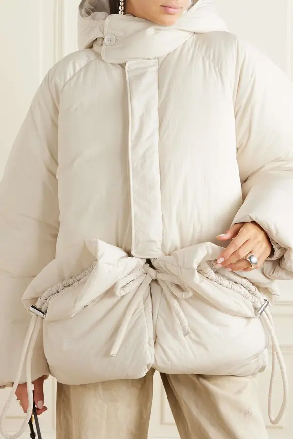 Jacquemus Capullo Oversized Hooded Jacket