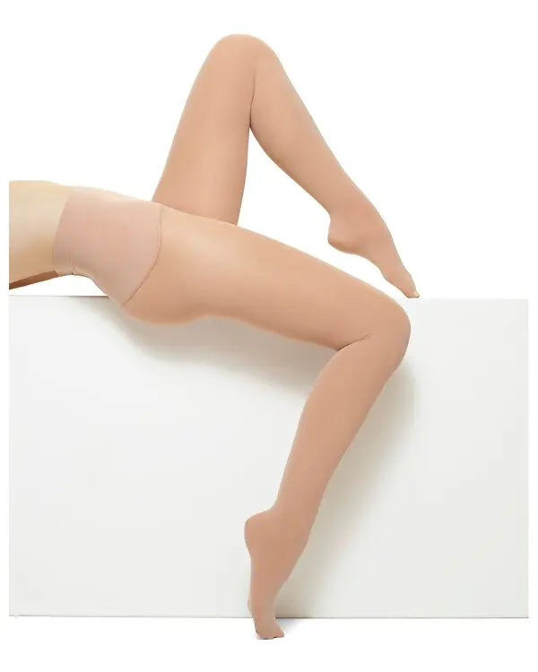 Hue Yoga Waist Tights - Natural