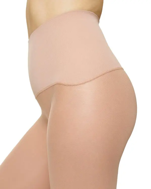 Hue Yoga Waist Tights - Natural