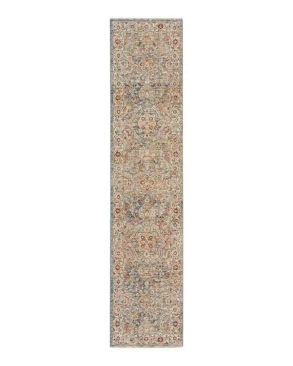 NOURISON HOME Sahar Shr03 Runner Area Rug, 2'3 X 10'2 - Blue