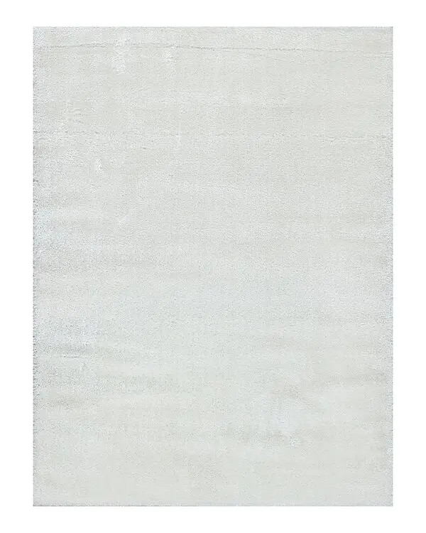 EXQUISITE RUGS Luxe Shag 5494 Area Rug, 4' X 6 - Ivory