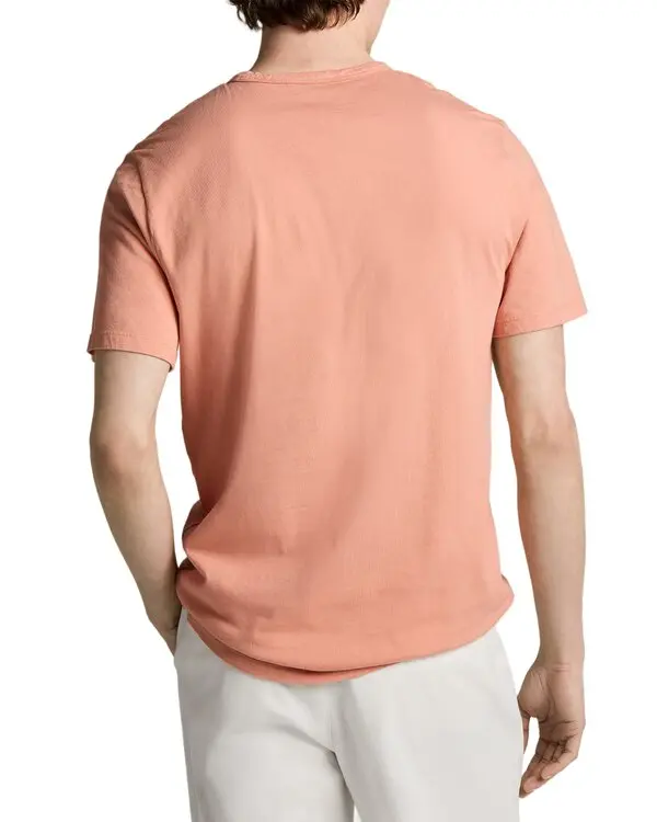 Vince Garment Dyed Crewneck Tee - Washed Sunset Peak
