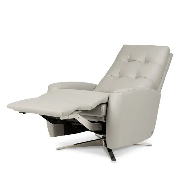 AMERICAN LEATHER Clark Recliner - Bison White