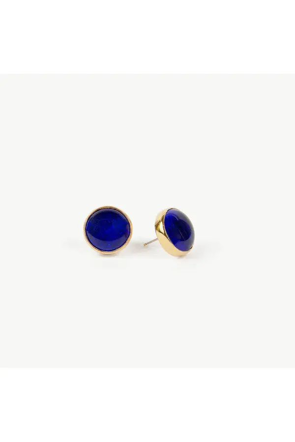 SOKO Umbo Maxi Stud Earrings - Gold