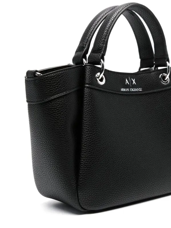 Armani Exchange Logo-debossed Tote Bag