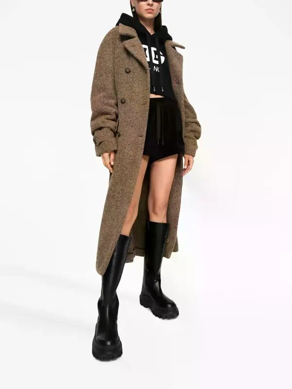 Dolce & Gabbana Logo-patch Cotton Hoodie