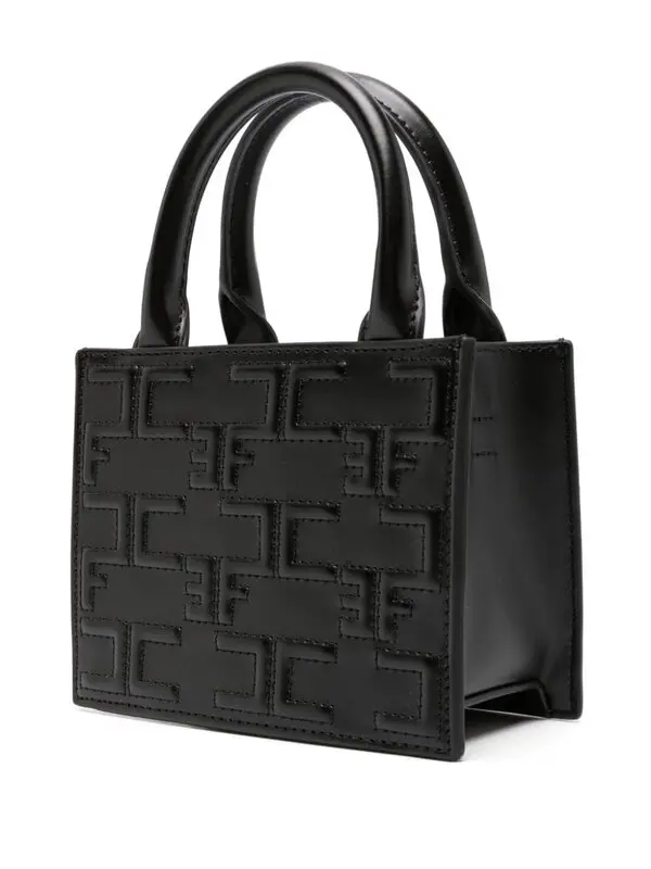 Elisabetta Franchi Mini Monogram Tote Bag