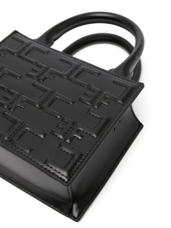 Elisabetta Franchi Mini Monogram Tote Bag