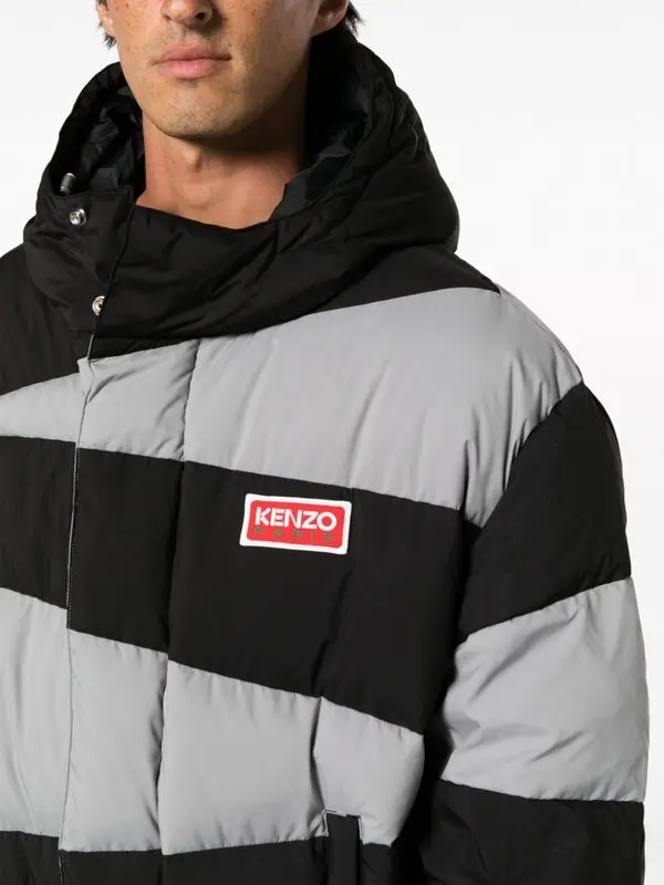 Kenzo Dazzle Stripe Padded Jacket