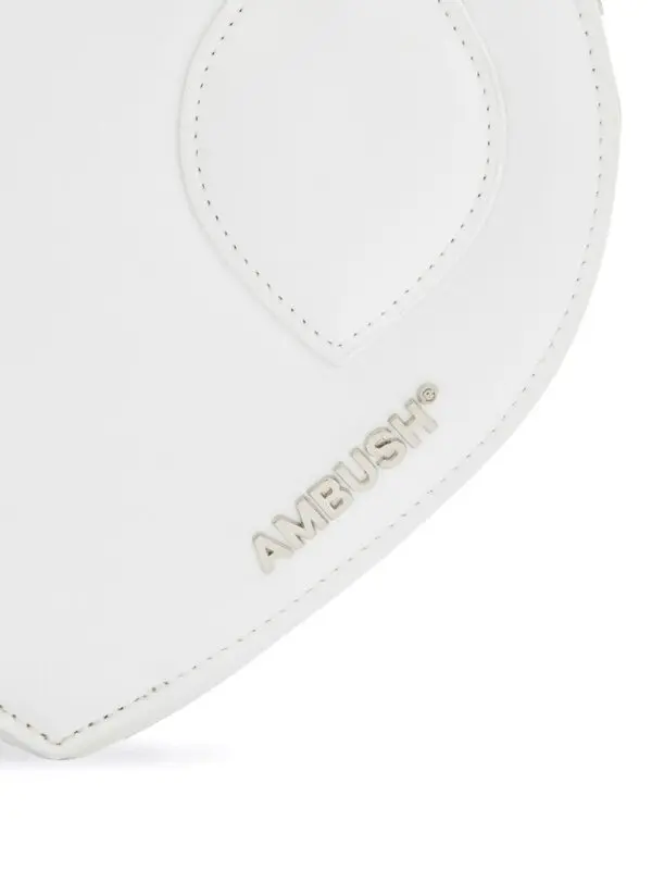 AMBUSH Heart Handle Shoulder Bag - White