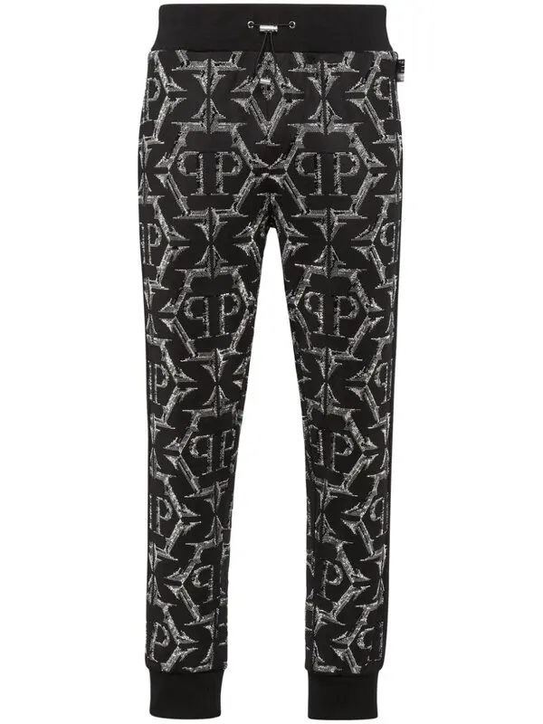 Philipp Plein Logo-print Cotton Track Pants