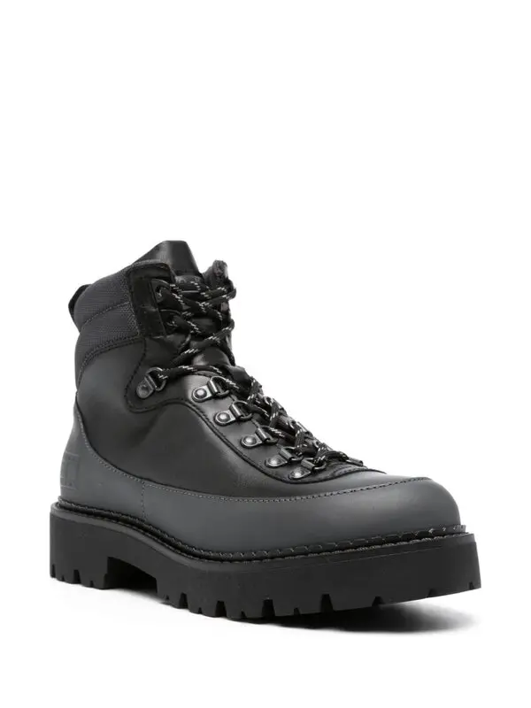 Tommy Hilfiger Panelled Leather Boots
