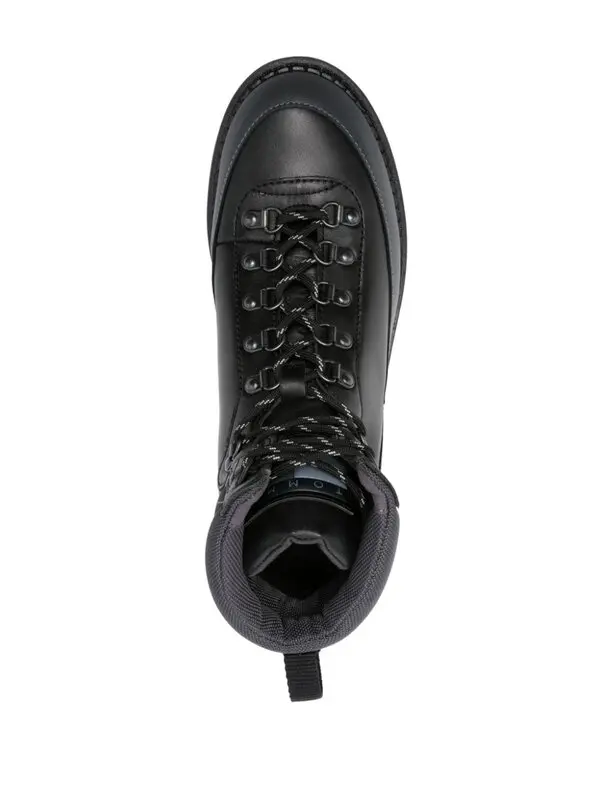 Tommy Hilfiger Panelled Leather Boots