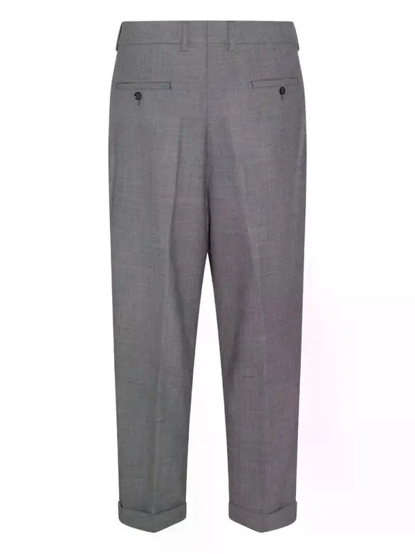 Ami Tailored Tapered Cropped Trousers