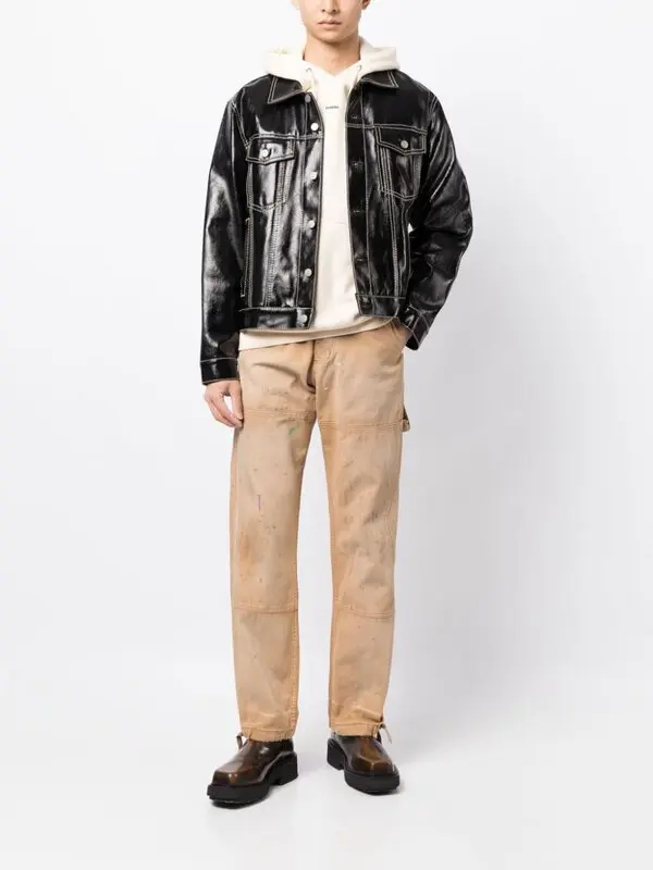 Rhude Chevron Painter Pants - Brown