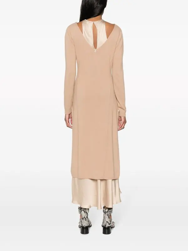 TWINSET Long-sleeve Layered Jumper Dress