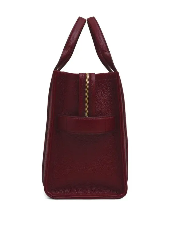 Marc Jacobs Leather Medium Tote Bag - Red