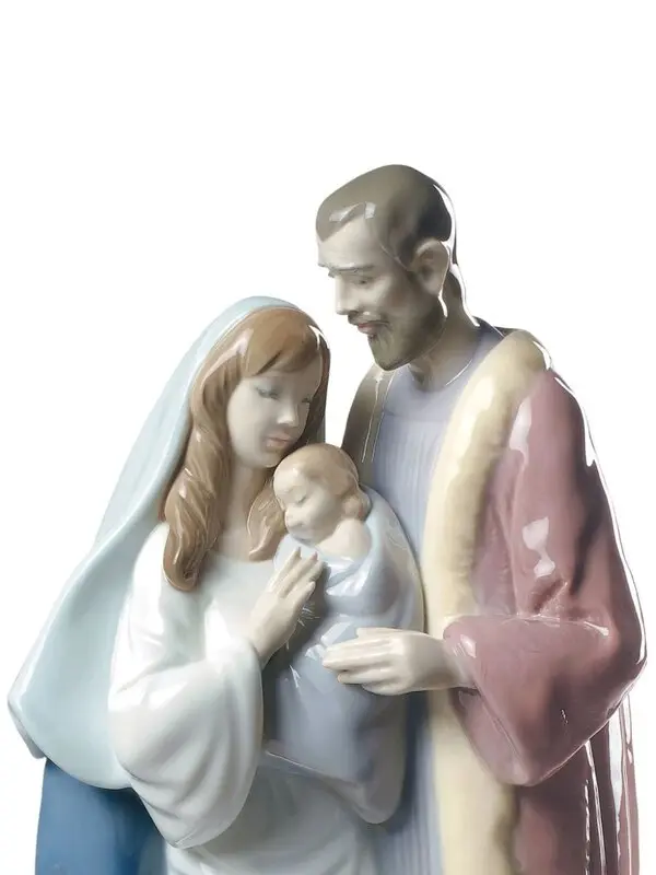 LLADRO Blessed Family Porcelain Figurine