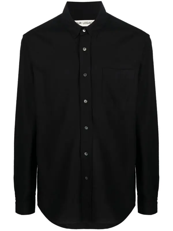 Our Legacy Long-sleeve Silk Shirt
